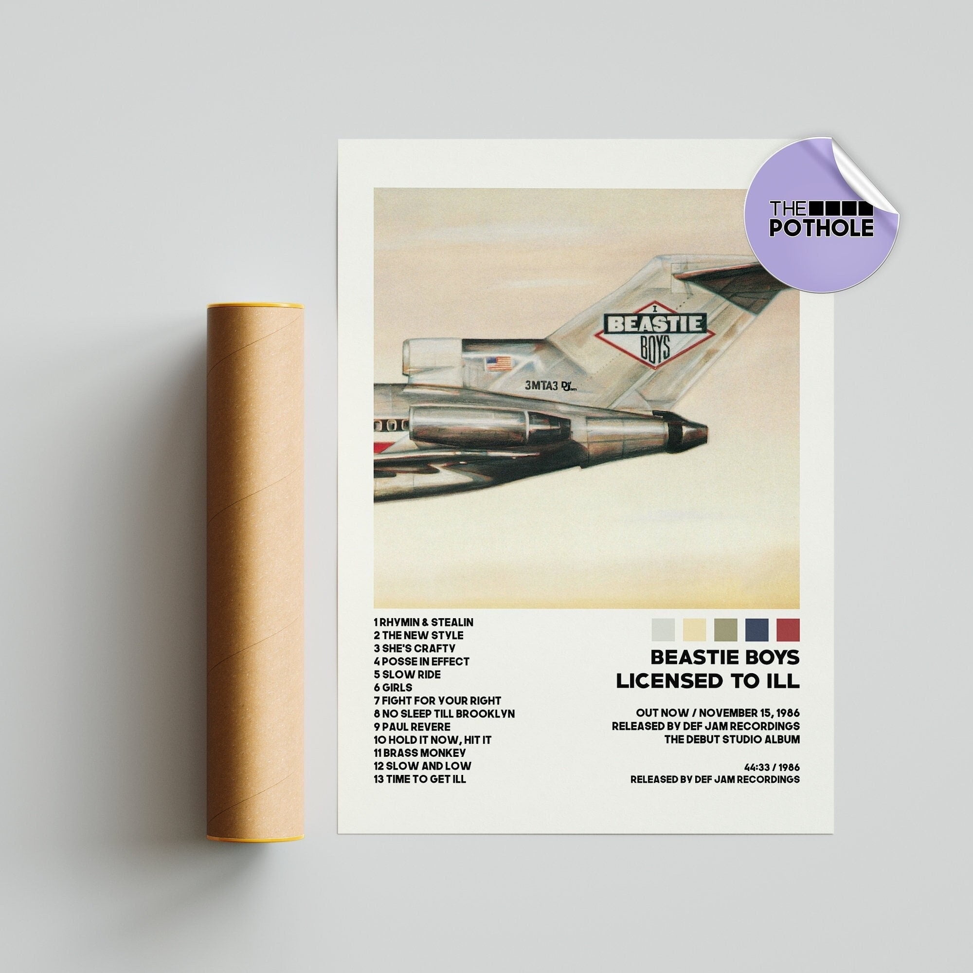 Poster Beastie Boys Poster s / Licensed to ill Poster , Album Cover ...