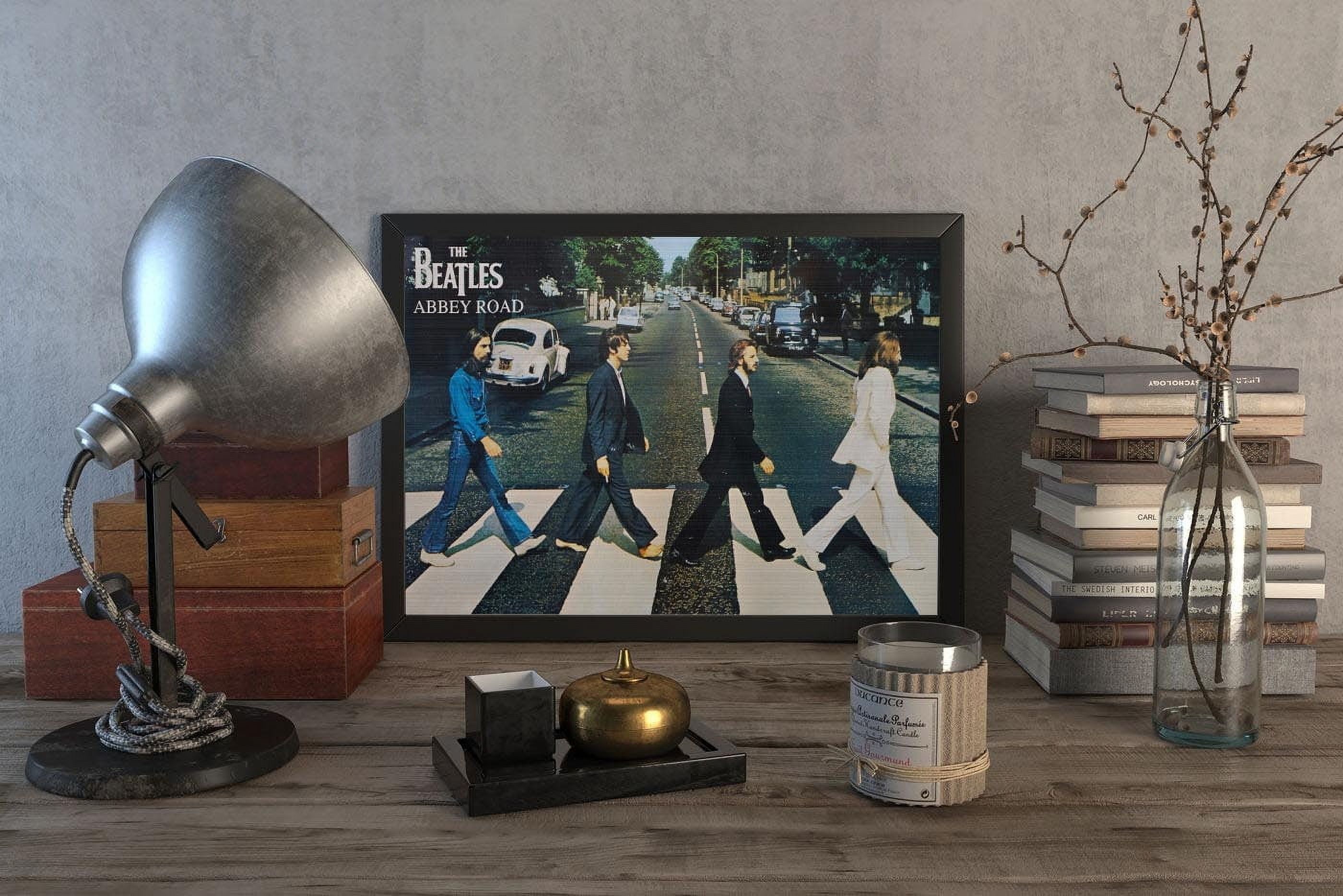 Poster Beatles Poster / Beatles Art Print / Beatles Abbey Road-UNFRAMED ...