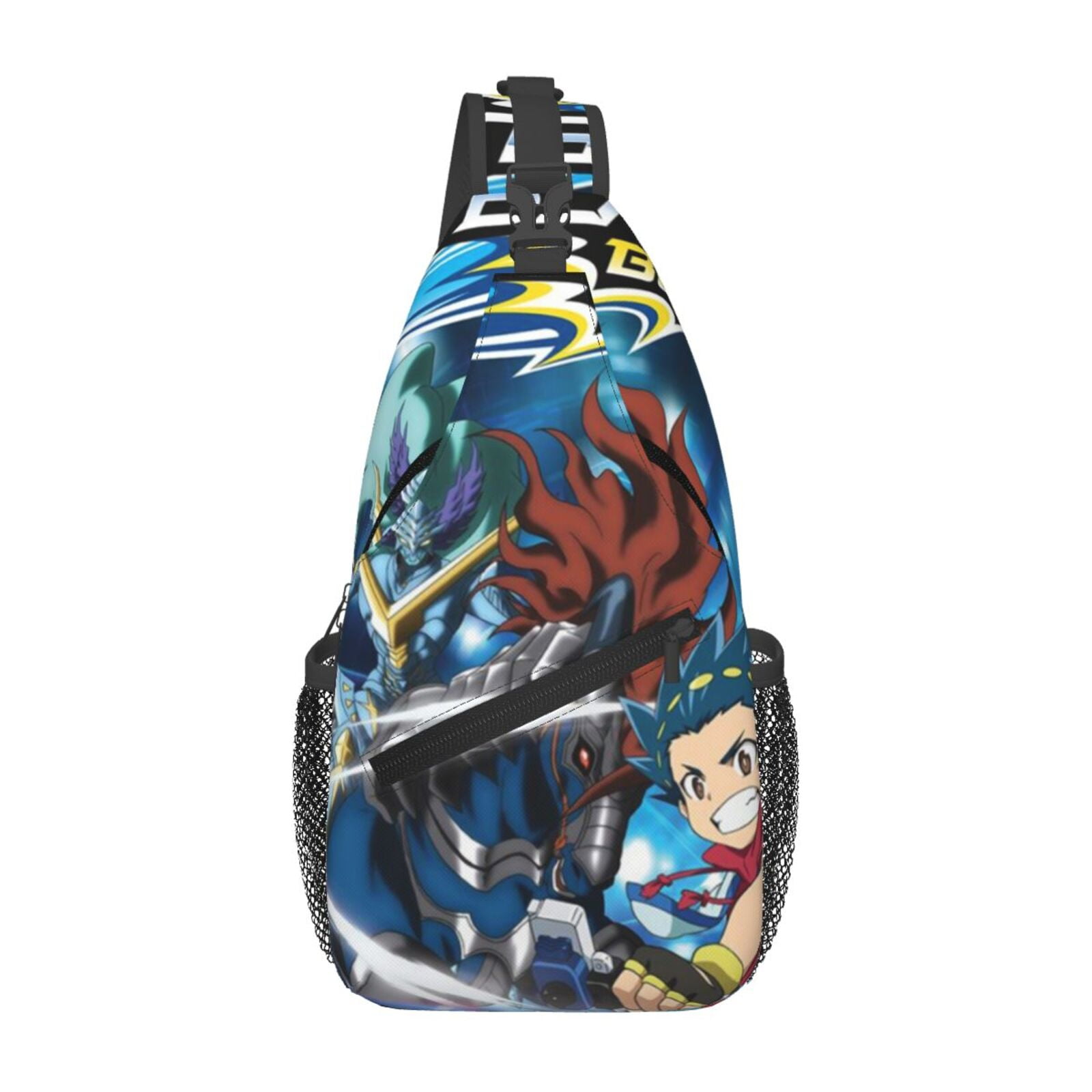 Poster Beyblade Burst Sling Bag Crossbody Backpack Chest Bags Daily ...