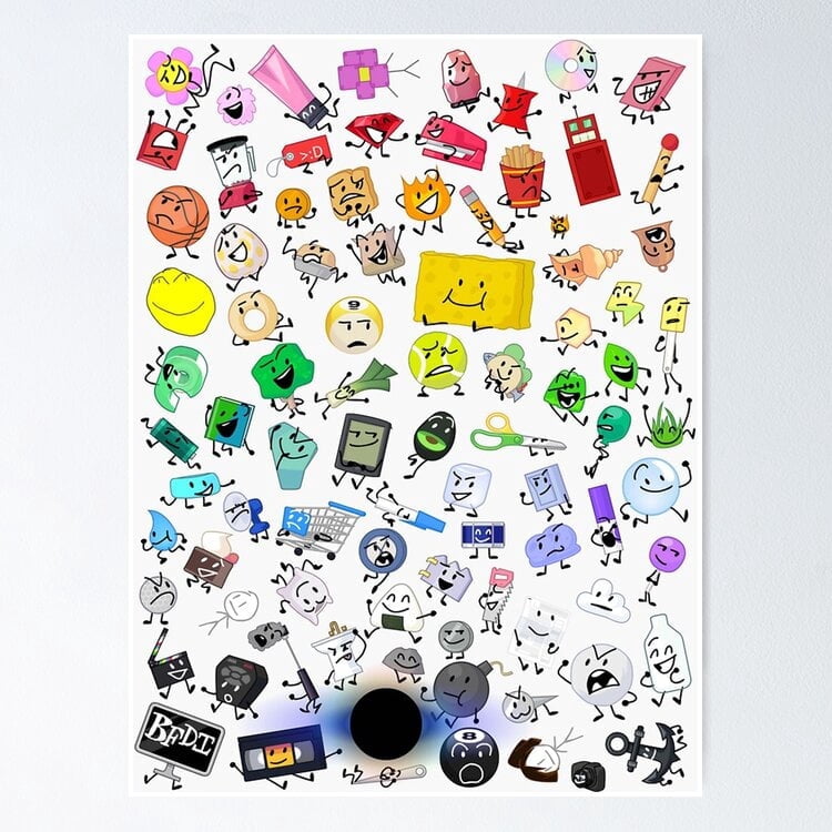 Poster Bfb And Tpot Full Cast, Vintage Wall Art, Trendy Retro Print ...