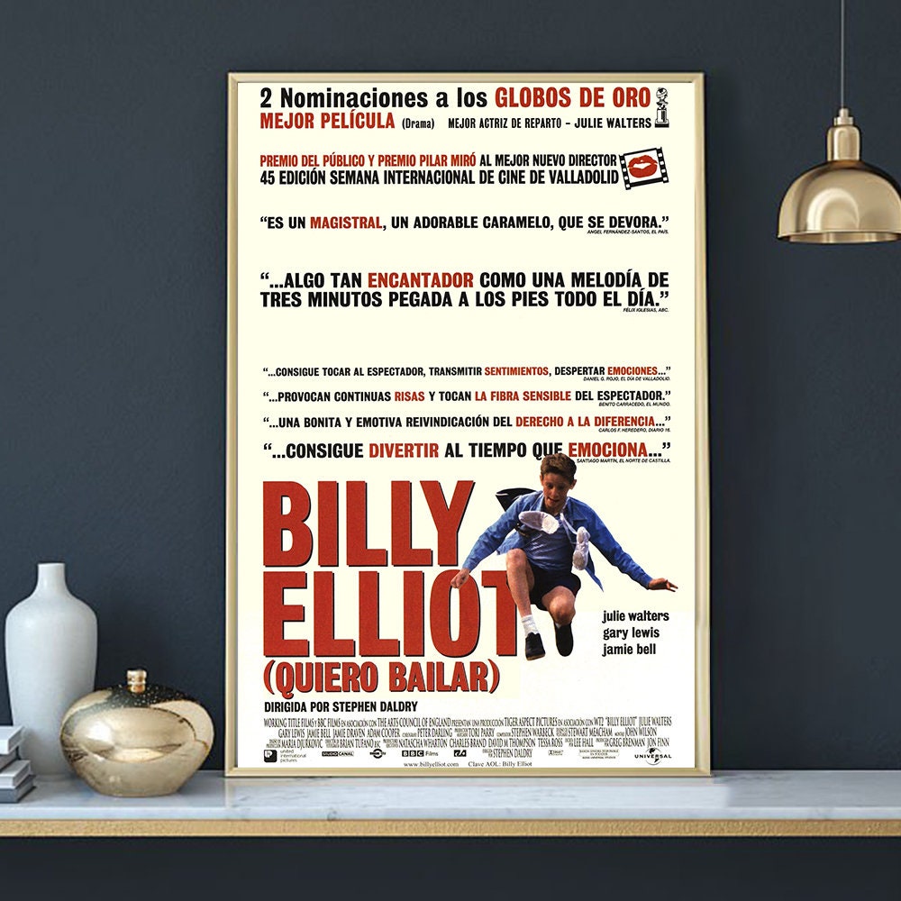 Poster Billy Elliot Poster , Movie Poster , Billy Elliot Print, Film ...
