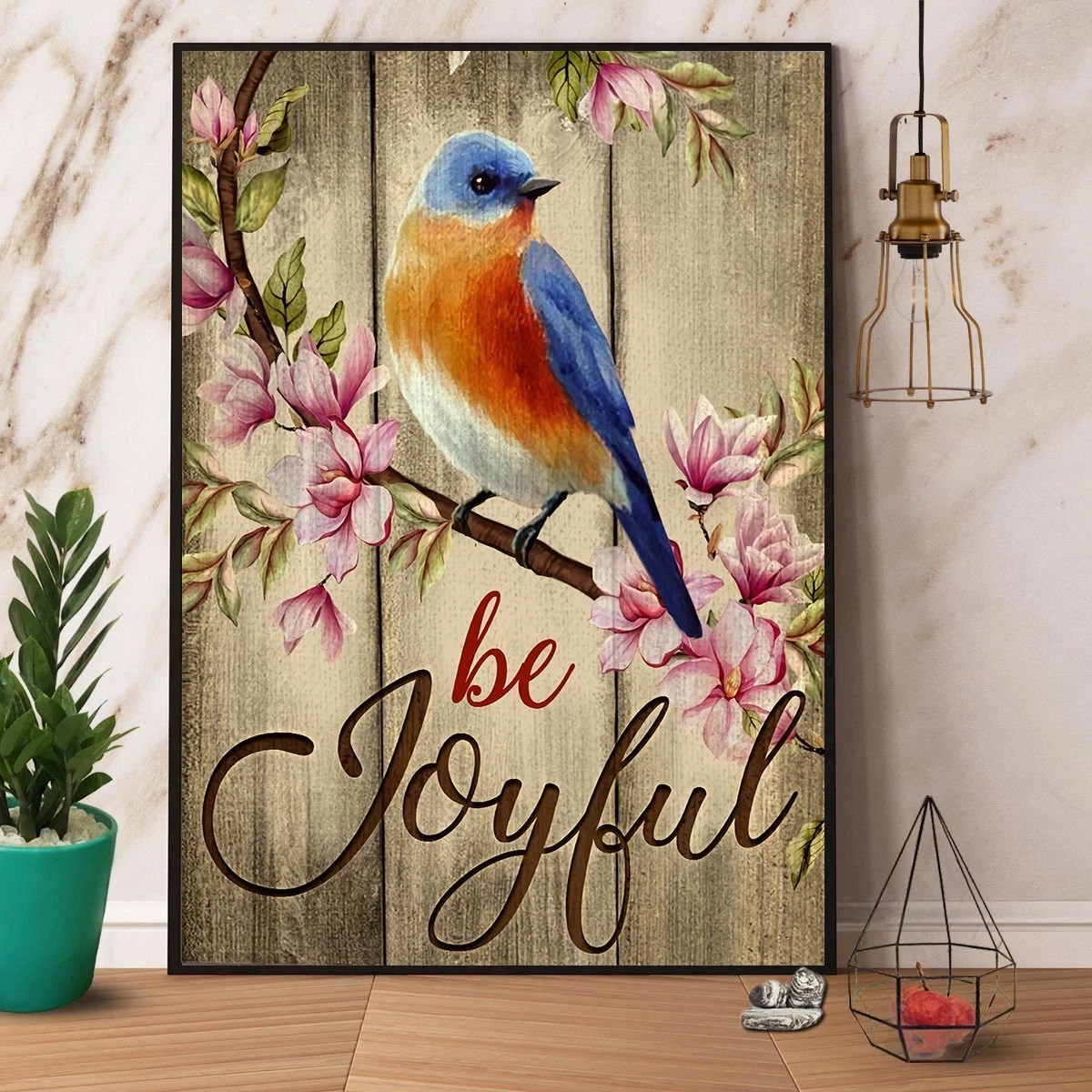 Poster Bird Be Joyful - UNFRAMED Poster Prints, Wall Art For Home Decor ...