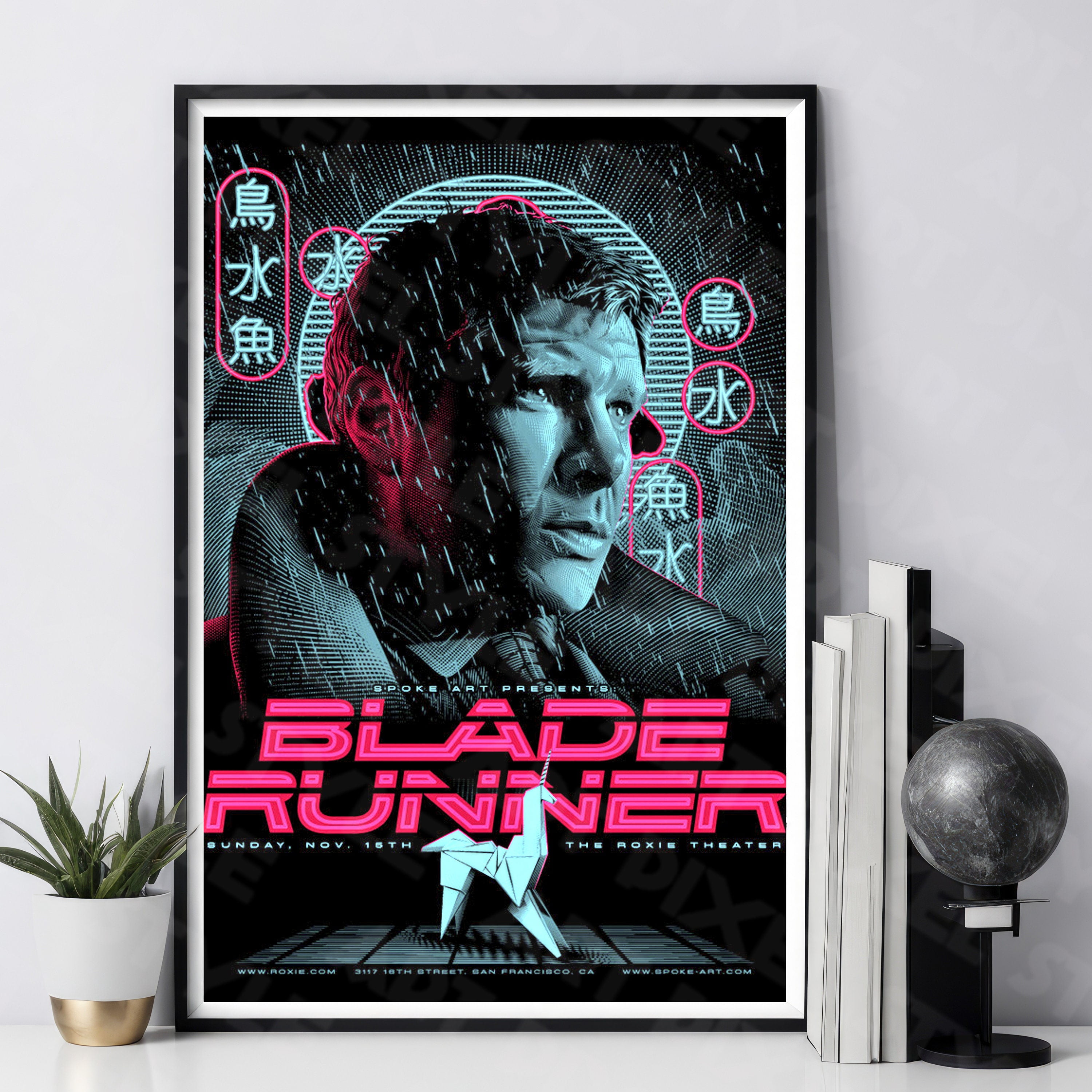 Poster Blade Runner, 1982 American neo-noir science fiction film ...