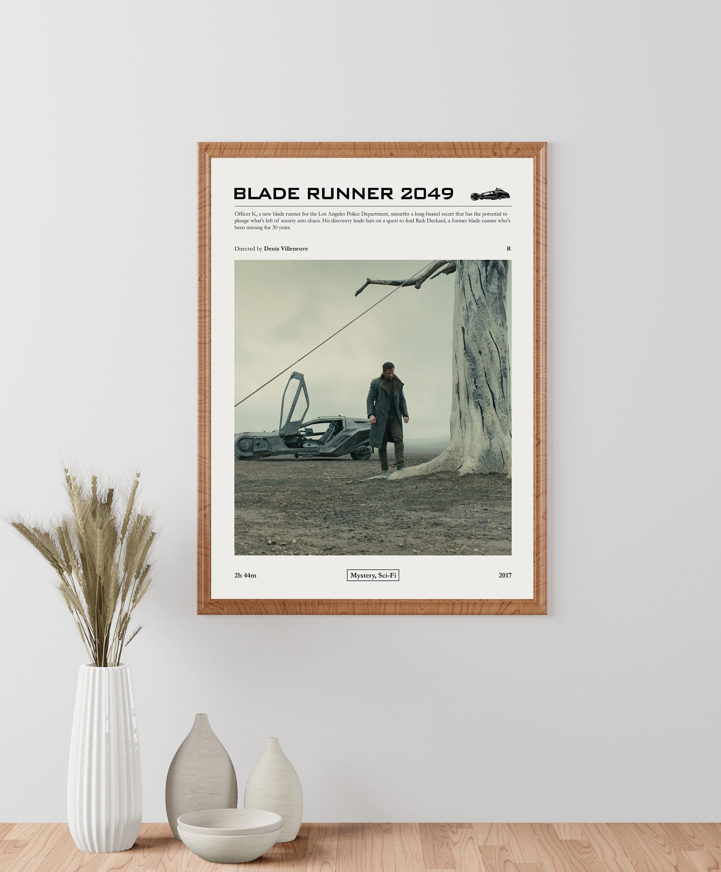 POSTER Blade Runner 2049 Minimalist Movie Poster | Denis Villeneuve ...