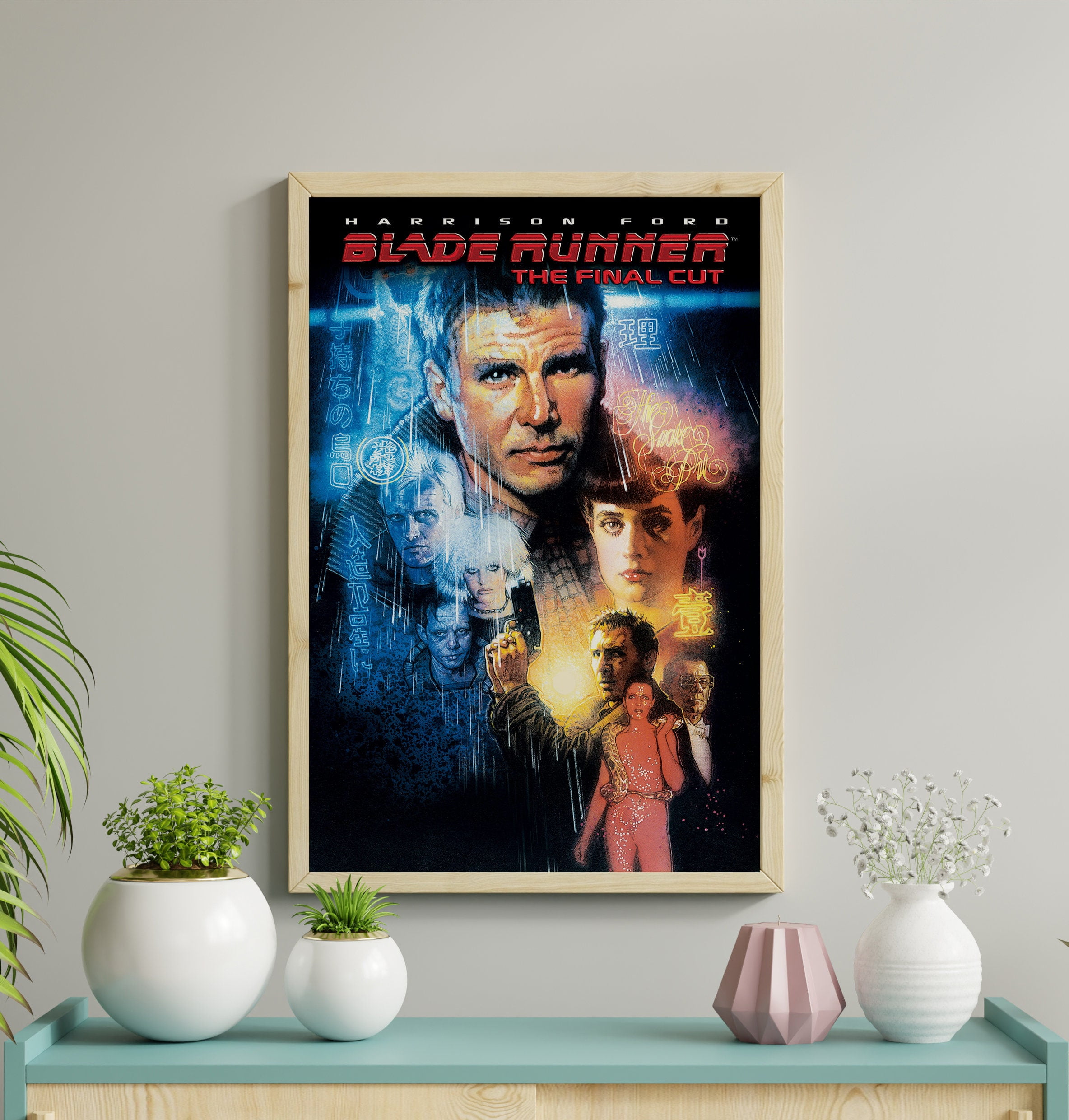 Poster Blade Runner Movie Poster -UNFRAMED - Walmart.com