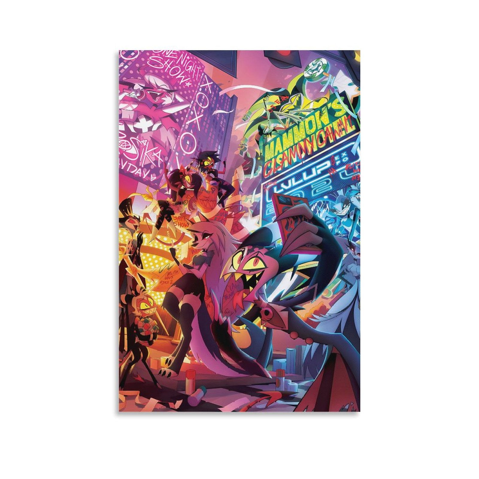 Poster Blitzo Helluva Black Boss Animation Room Aesthetic Poster Print ...