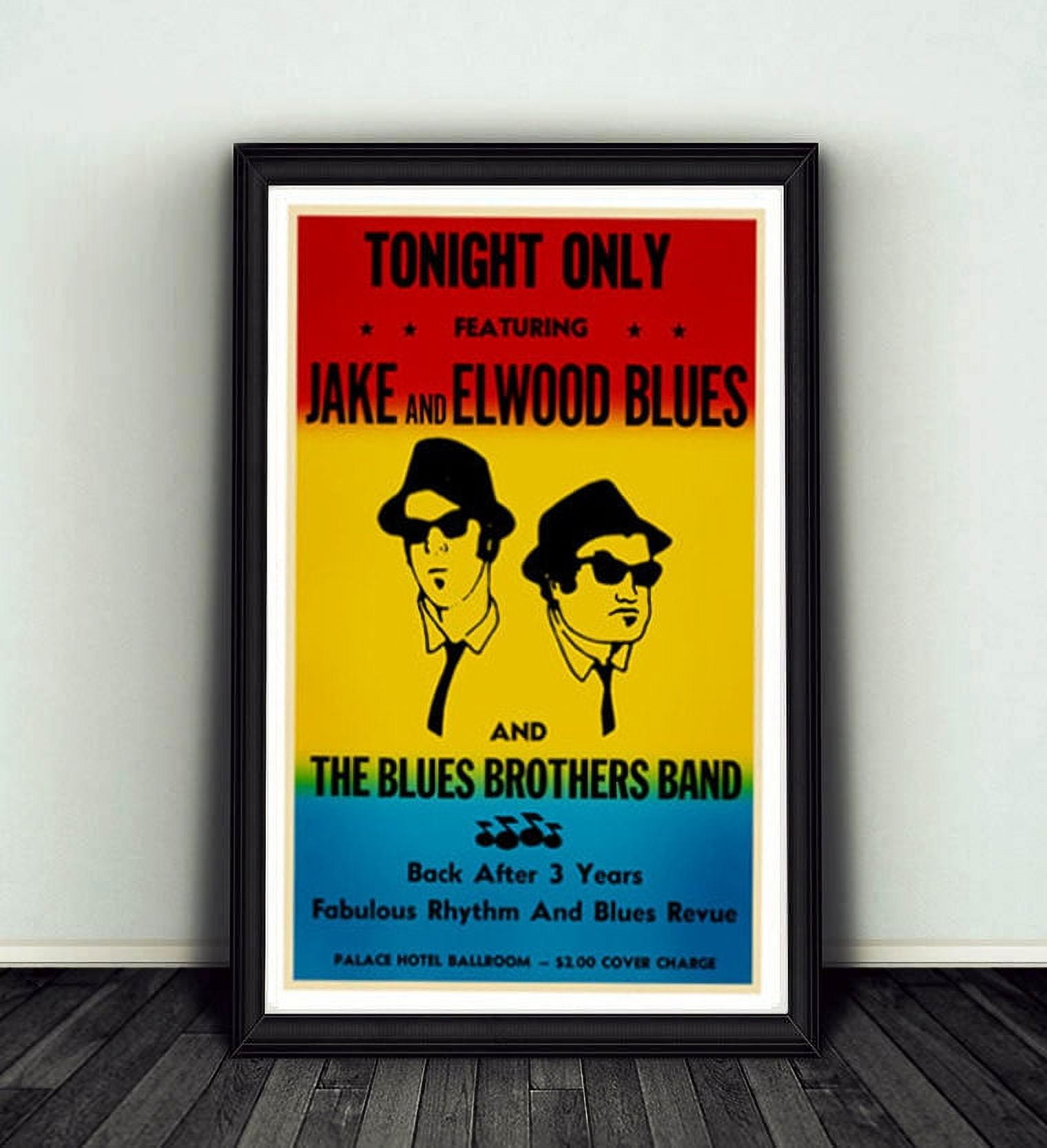 POSTER Blues Brothers Movie Prop Concert Poster-UNFRAMED - Walmart.com