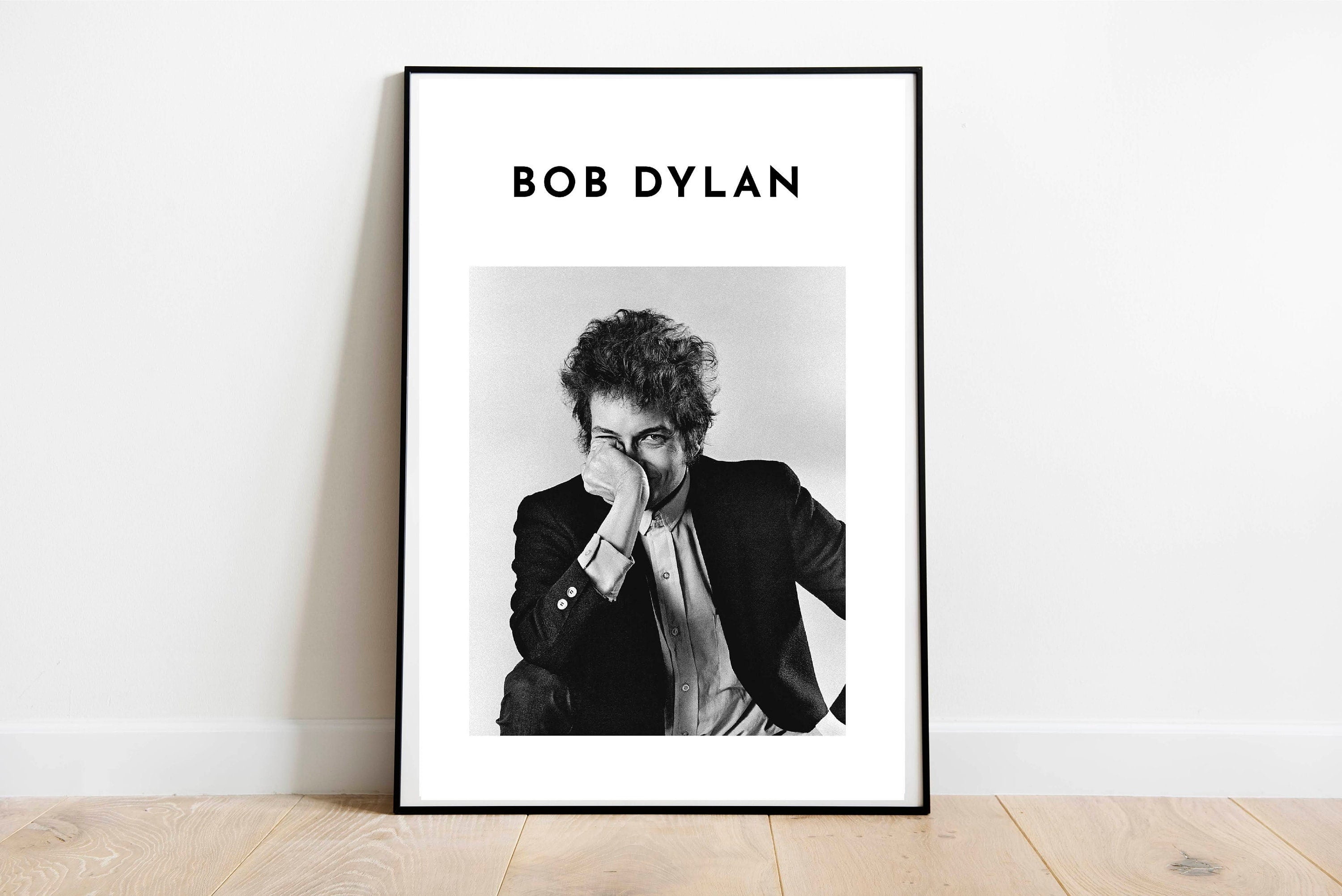 POSTER Bob Dylan Art Print | Bob Dylan Poster | Bob Dylan Wall Art ...