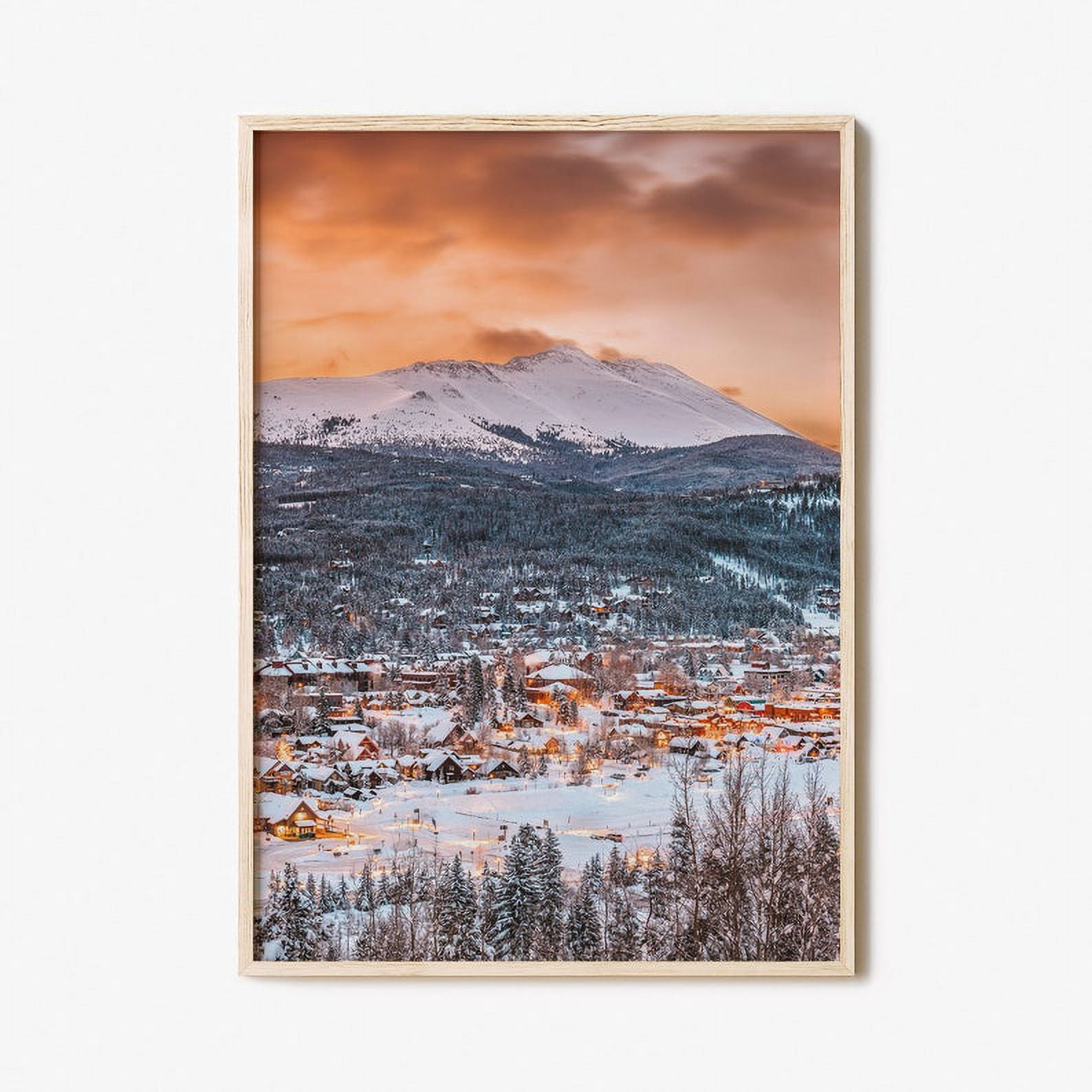 Poster Breckenridge Colorful Poster Print, Breckenridge Photo Wall Art ...