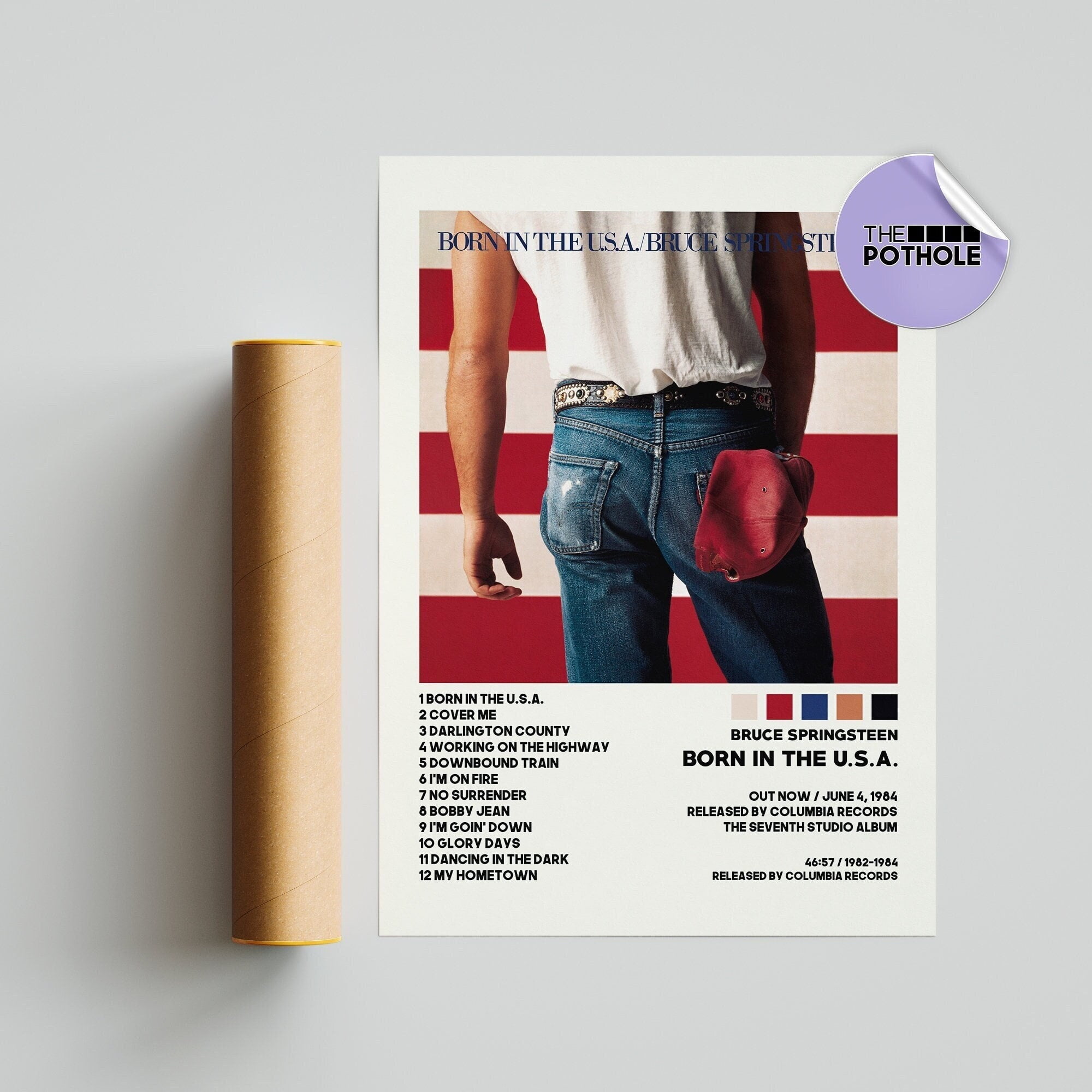 Poster Bruce Springsteen Poster s / Born In The U.S.A Poster / Album ...