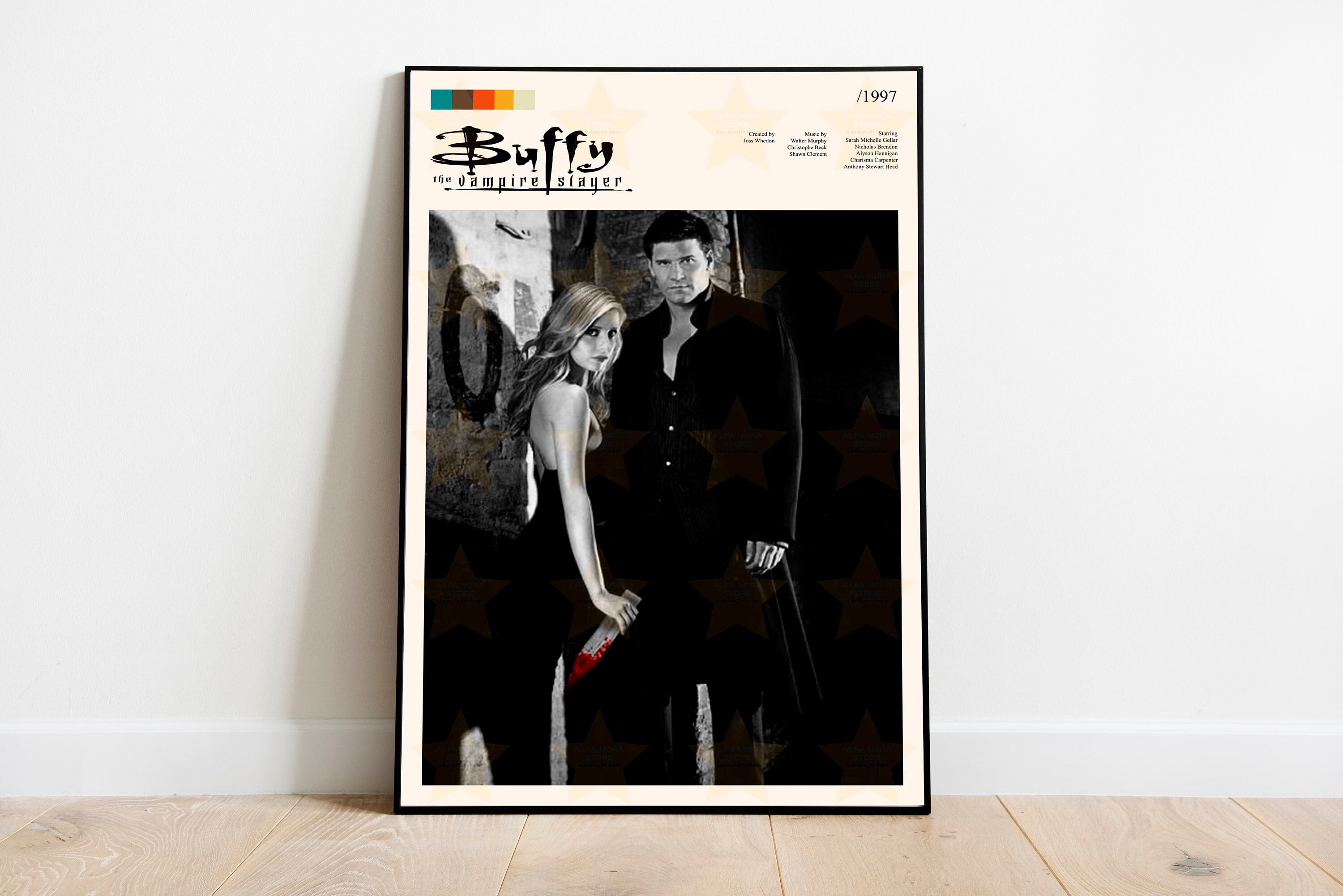 Poster Buffy The Vampire Slayer / TV Poster / TV Show Poster ...
