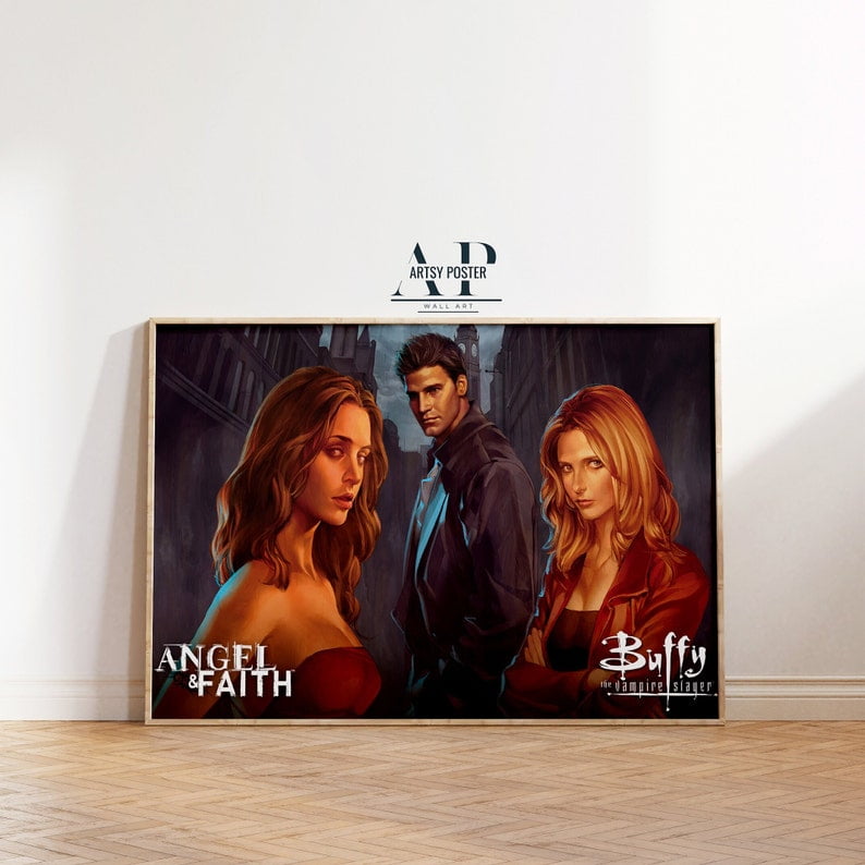 Poster Buffy the Vampire Slayer Poster , Wall Art for TV Series Fans ...