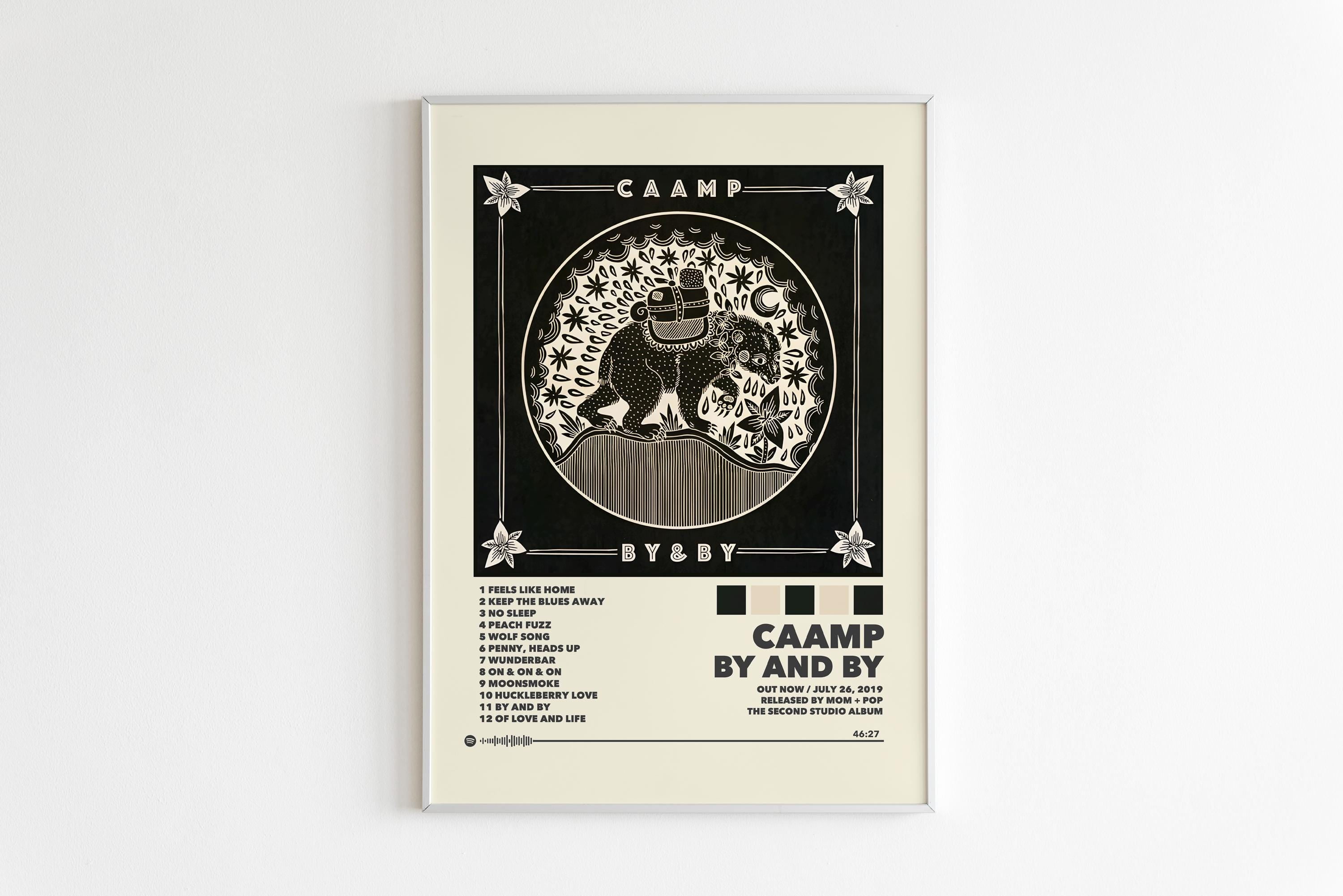 Poster Caamp Poster s, By and By Poster , Caamp, By and By Album Cover ...