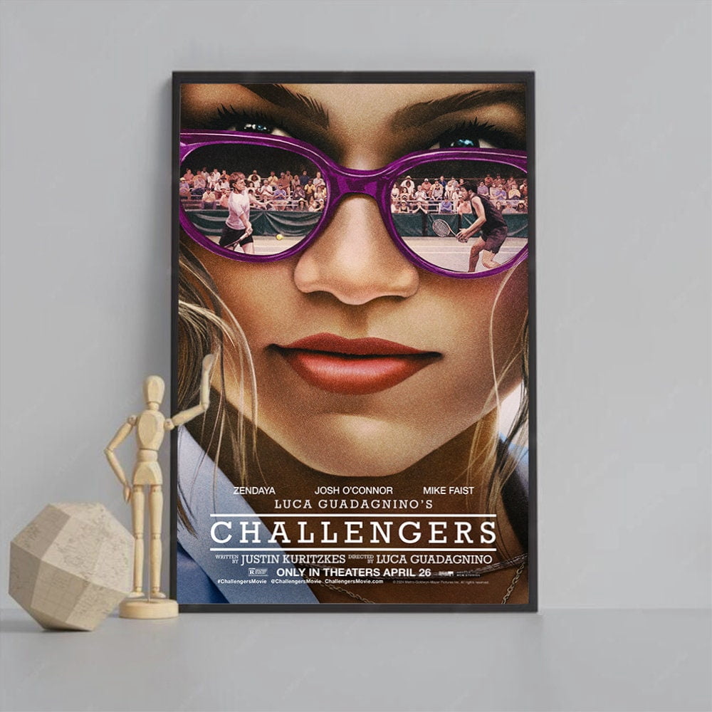 Poster Challengers Zendaya Poster Movie Poster Minimalist Aesthetic ...
