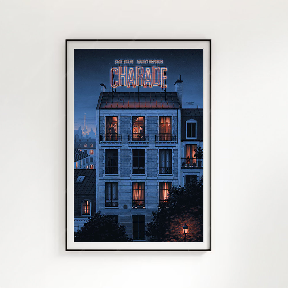 Poster Charade Poster Movie Poster Wall Decor Home Decor Art Poster For ...