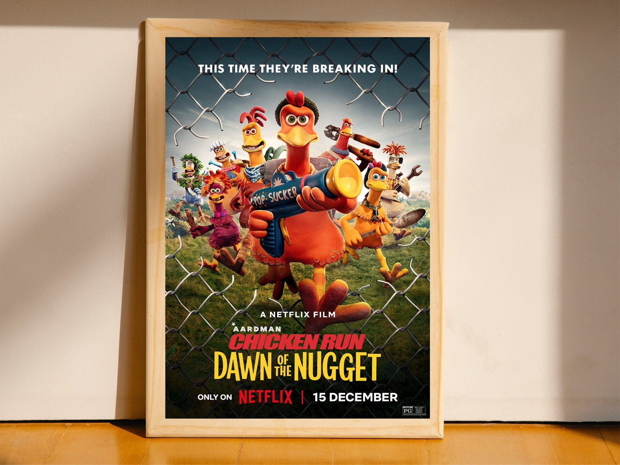Poster Chicken Run Dawn of the Nugget Movie Poster s|Poster ...