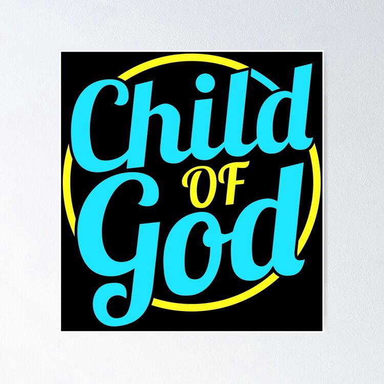 Poster Child Of God Poster - No Framed, Vintage Wall Art, Hot Trend ...