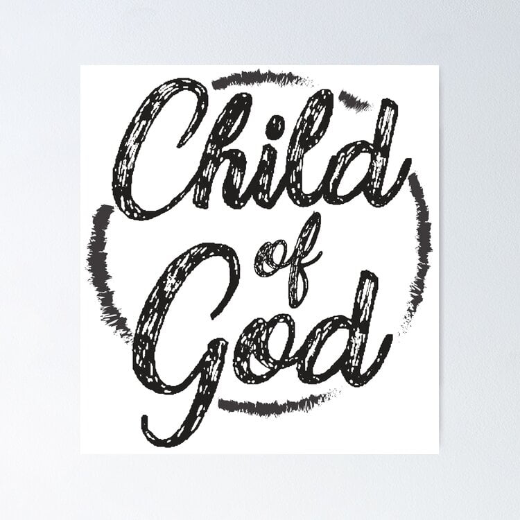 Poster Child Of God Poster - No Framed, Vintage Wall Art, Hot Trend ...