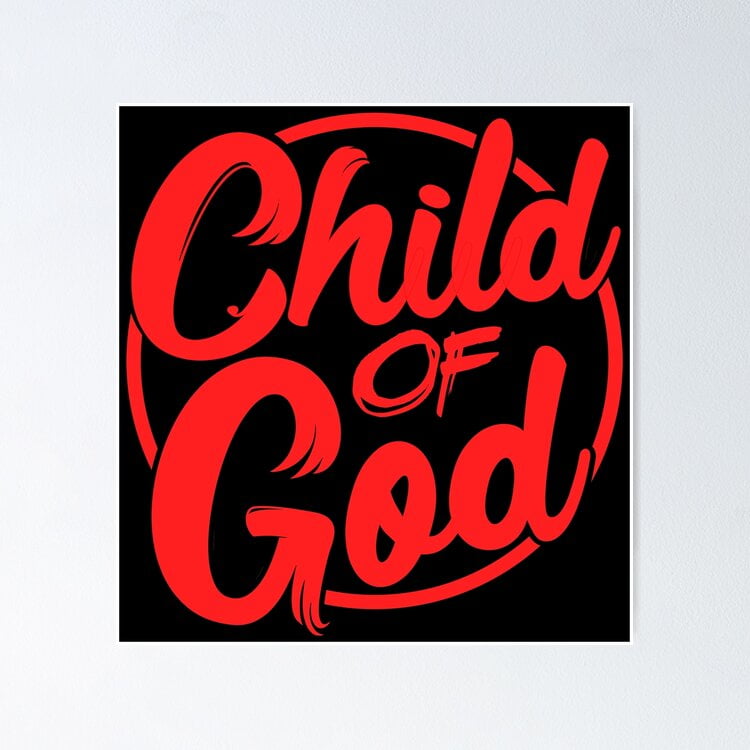 Poster Child Of God Poster - No Framed, Vintage Wall Art, Hot Trend ...