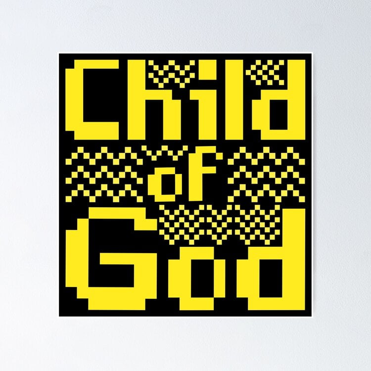 Poster Child Of God Poster - No Framed, Vintage Wall Art, Hot Trend ...