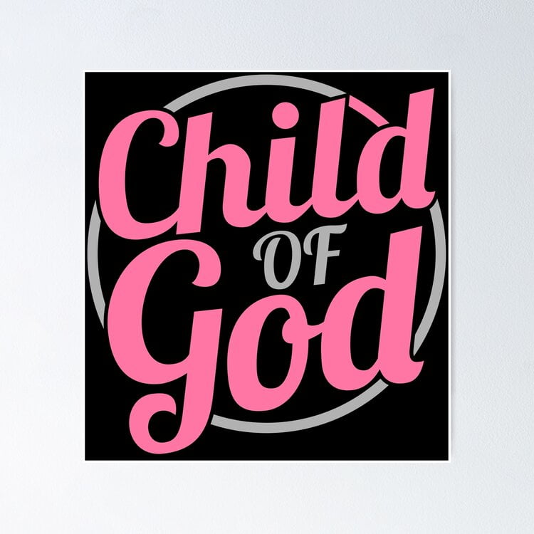 Poster Child Of God Poster - No Framed, Vintage Wall Art, Hot Trend ...