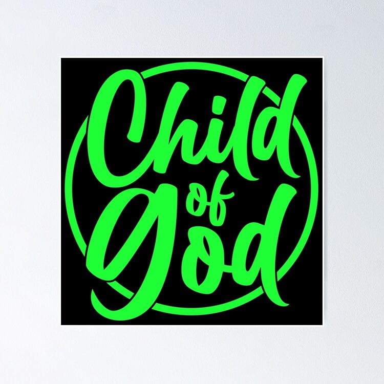 Poster Child Of God Poster - No Framed, Vintage Wall Art, Hot Trend ...