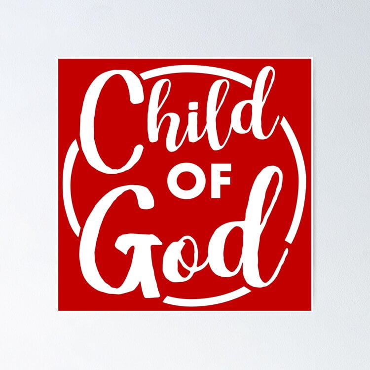 Poster Child Of God Poster - No Framed, Vintage Wall Art, Hot Trend ...