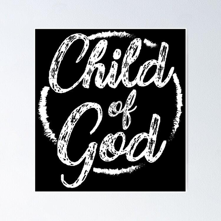 Poster Child Of God Poster - No Framed, Vintage Wall Art, Hot Trend ...