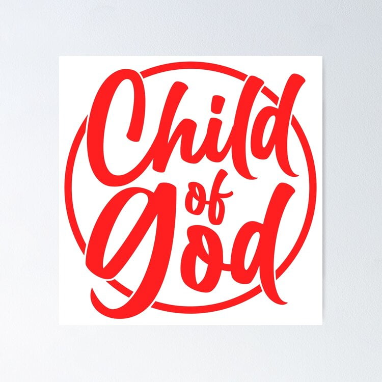 Poster Child Of God Poster - No Framed, Vintage Wall Art, Hot Trend ...