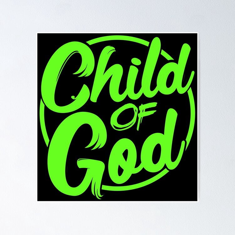 Poster Child Of God Poster - No Framed, Vintage Wall Art, Hot Trend ...