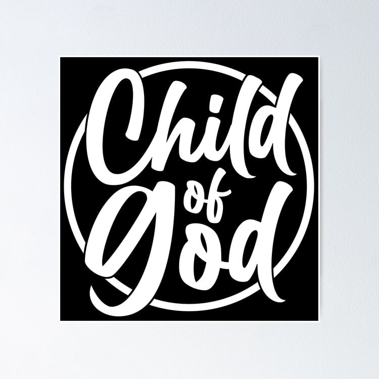 Poster Child Of God Poster - No Framed, Vintage Wall Art, Hot Trend ...