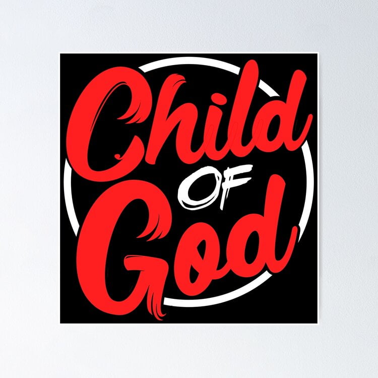 Poster Child Of God Poster - No Framed, Vintage Wall Art, Hot Trend ...