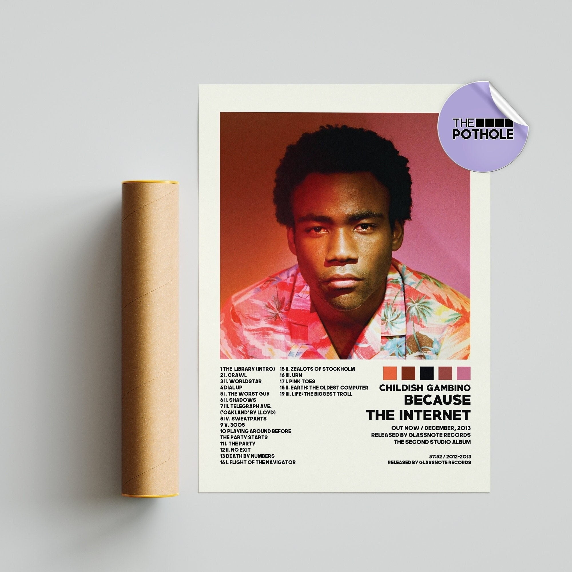 Poster Childish Gambino Poster s / Because the Internet Poster / Album ...