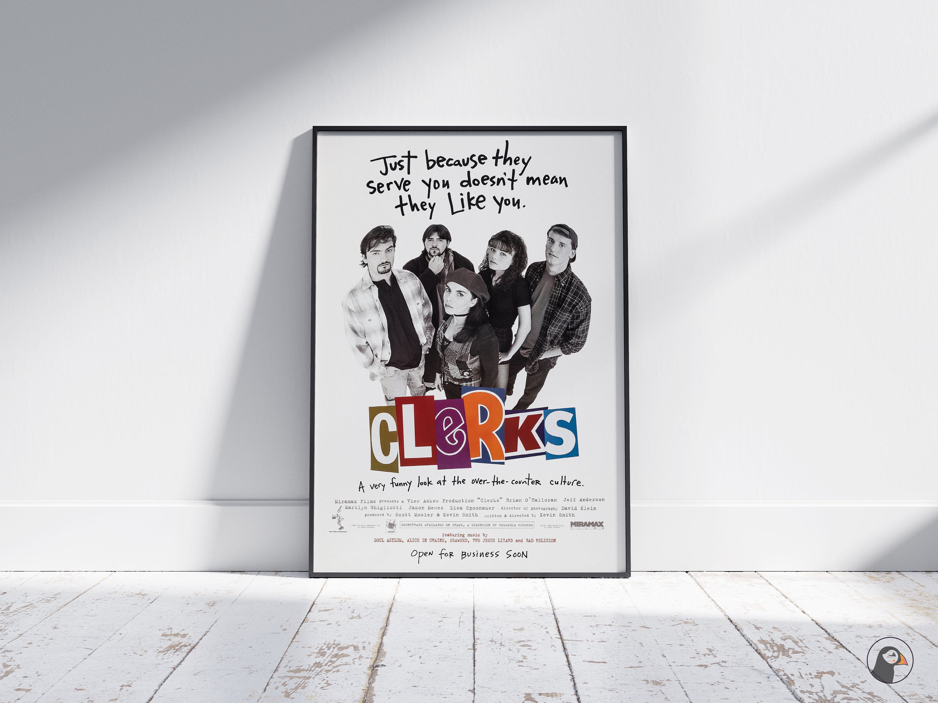 Poster Clerks - Movie TV Show Classic Poster Print - Wall Art for ...