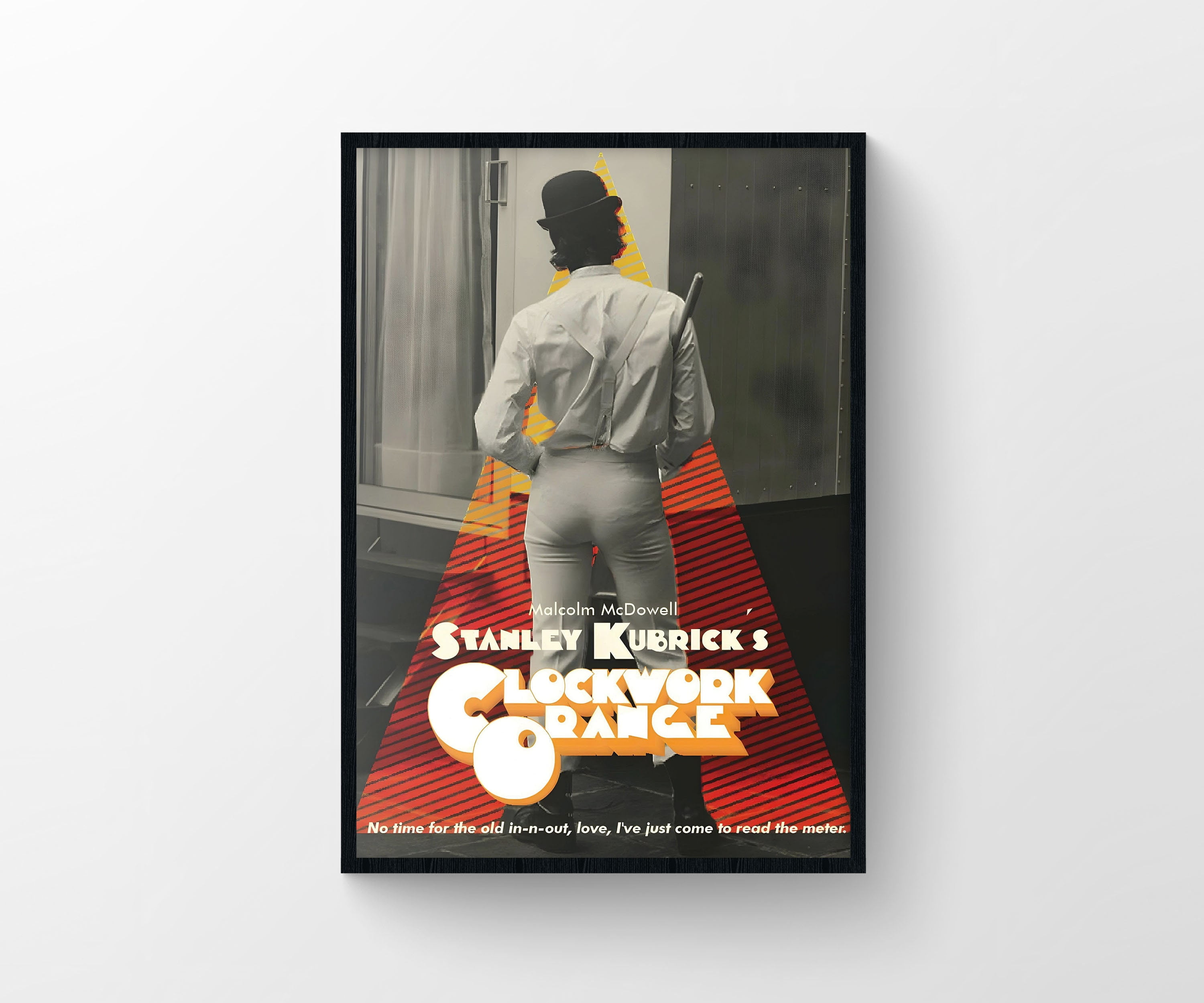 Poster Clockwork Orange Poster Print, Clockwork Orange Art, Dystopian ...