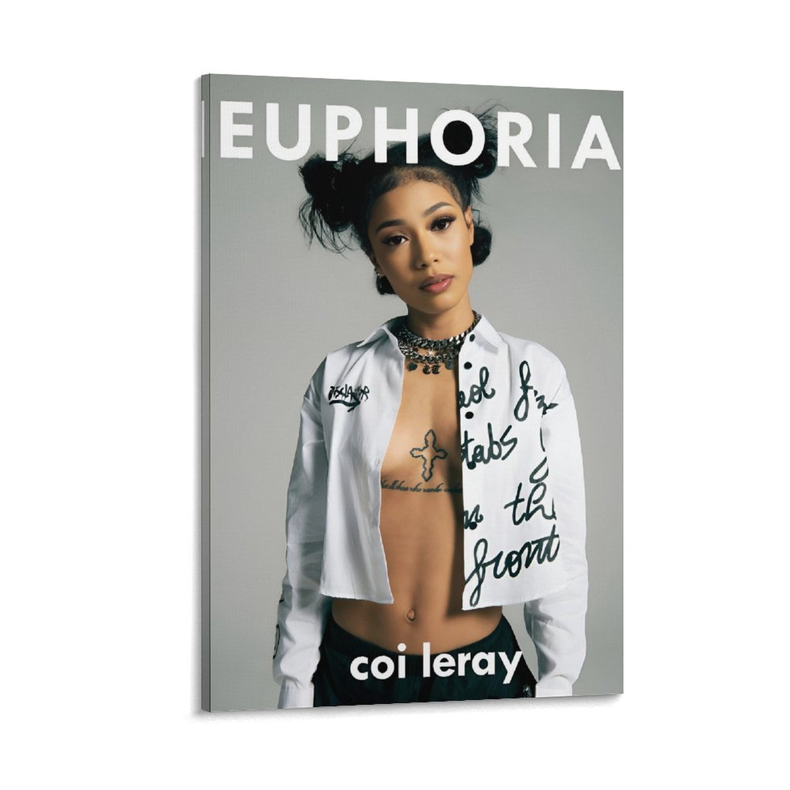 Poster Coi Leray Singer Art Wall Art Picture Painting Poster Canvas ...