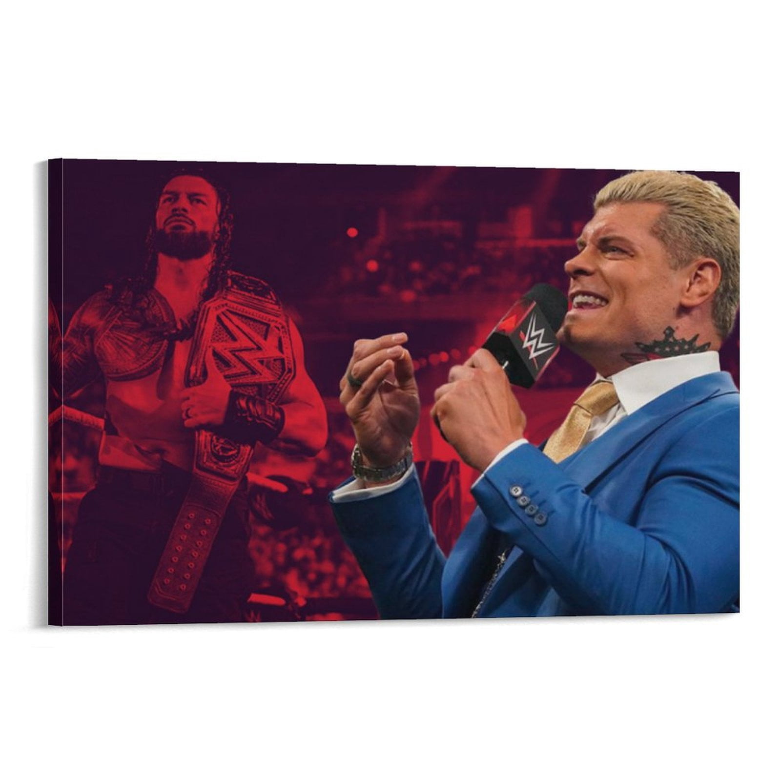 Poster Cool Professional Wrestler Cody Rhodes Art Poster Canvas ...