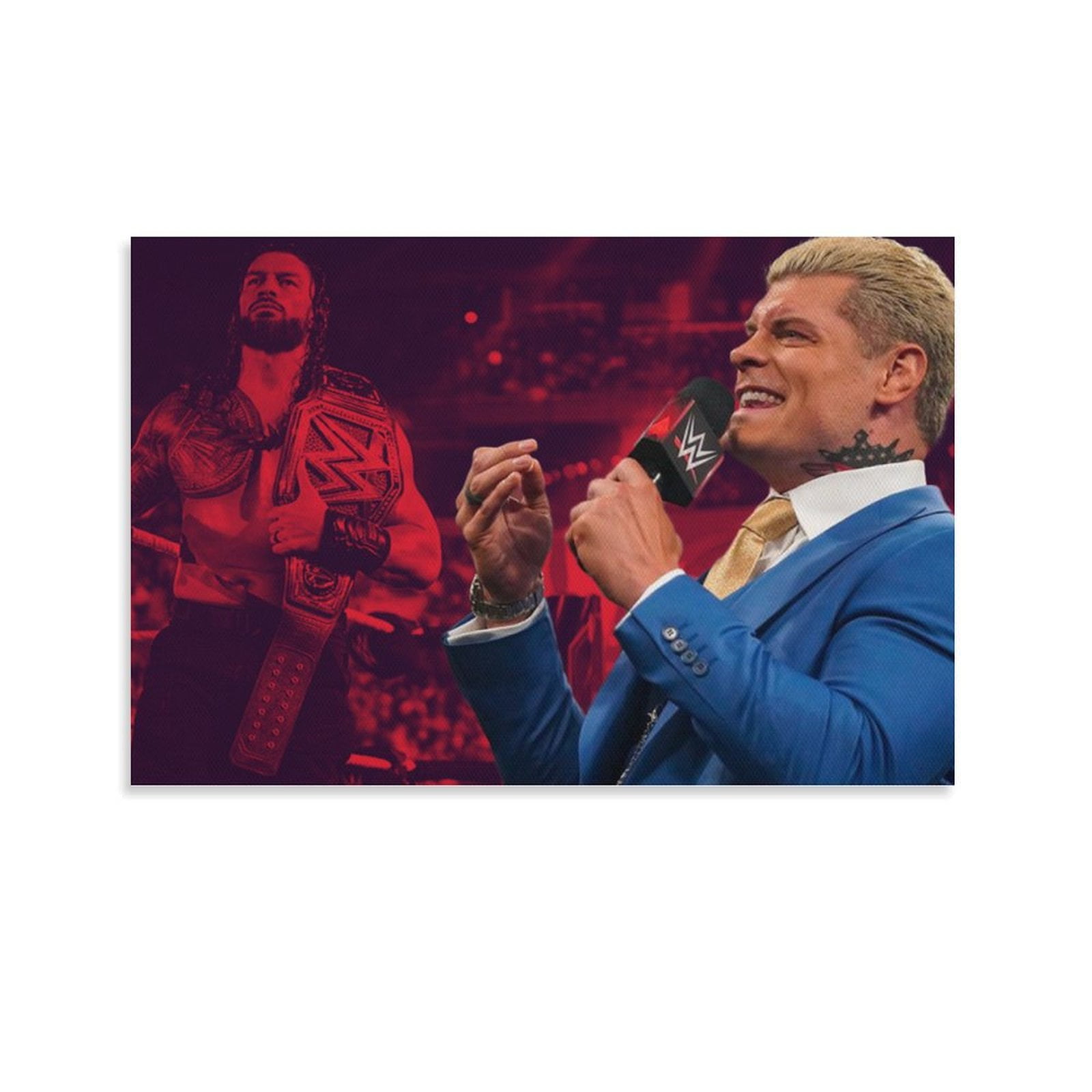 Poster Cool Professional Wrestler Cody Rhodes Picture Print Canvas ...
