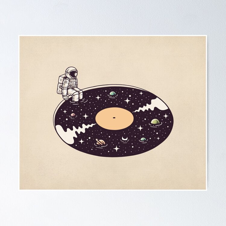 Poster Cosmic Sound - Unframed Poster, 12x18 - Walmart.com