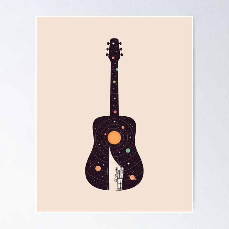 Poster Cosmic Vibration - Unframed Poster, 24x36 - Walmart.com