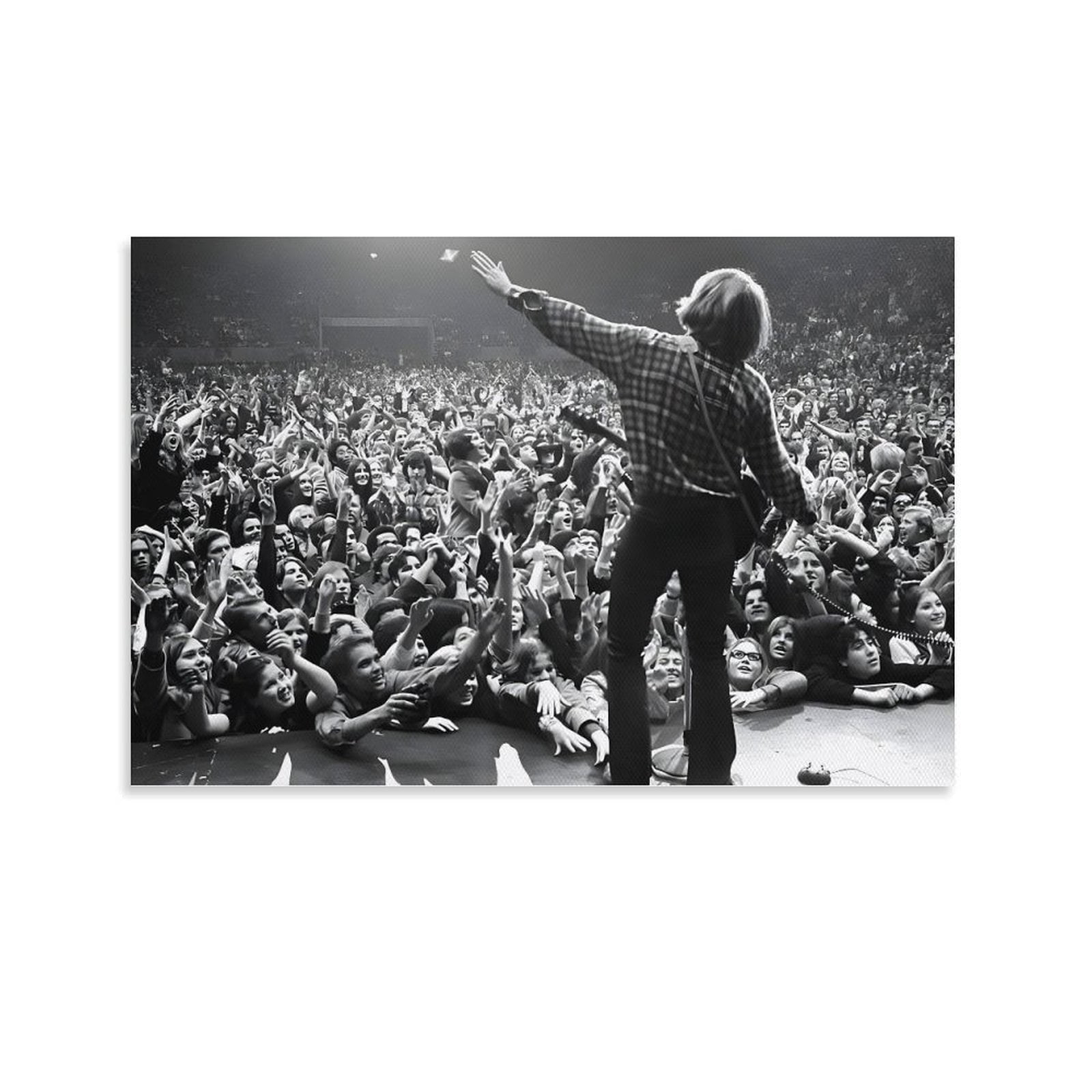 Poster Creedence Clearwater Revivals Retro Rock Band Art Painting On ...