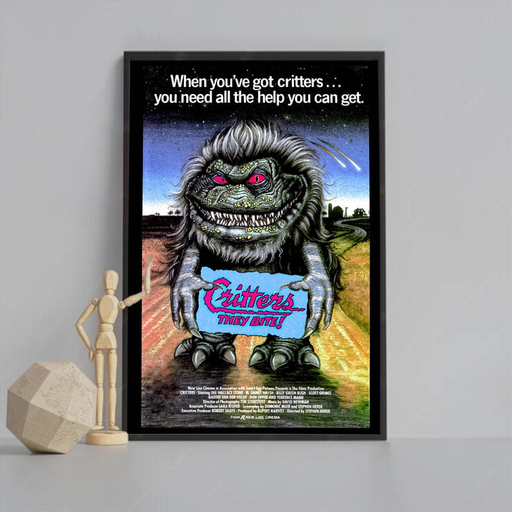 Poster Critters Poster Movie Poster Minimalist Aesthetic Poster Wall ...