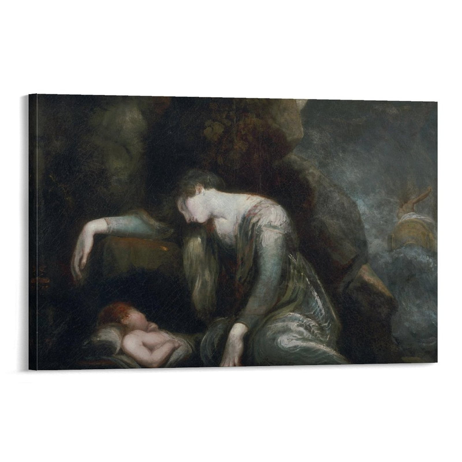 Poster for Danaë And Perseus on Serifos by Henry Fuseli Painting On ...