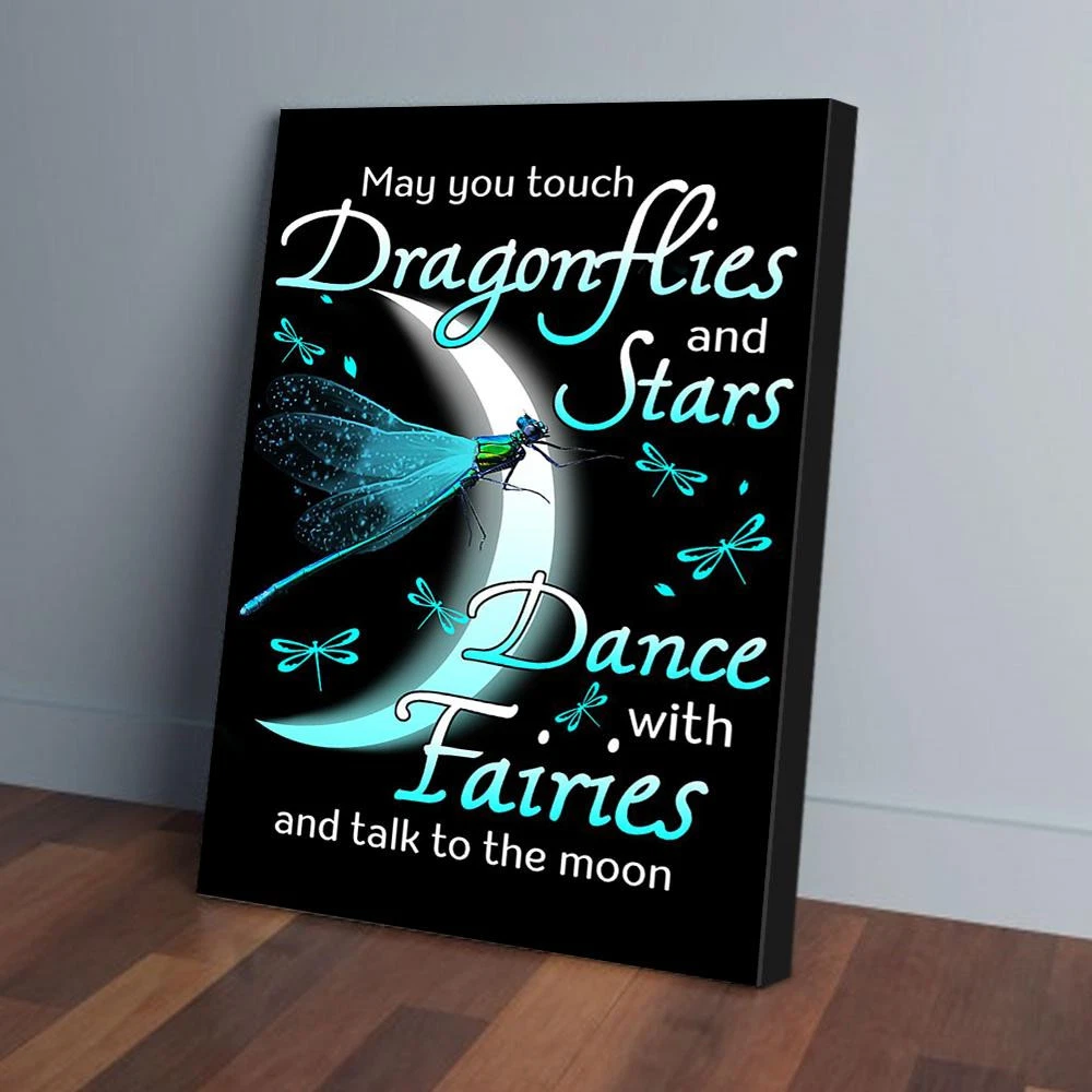 Poster Dance With Fairies And Talk To The Moonragonfly- UNFRAMED Poster ...