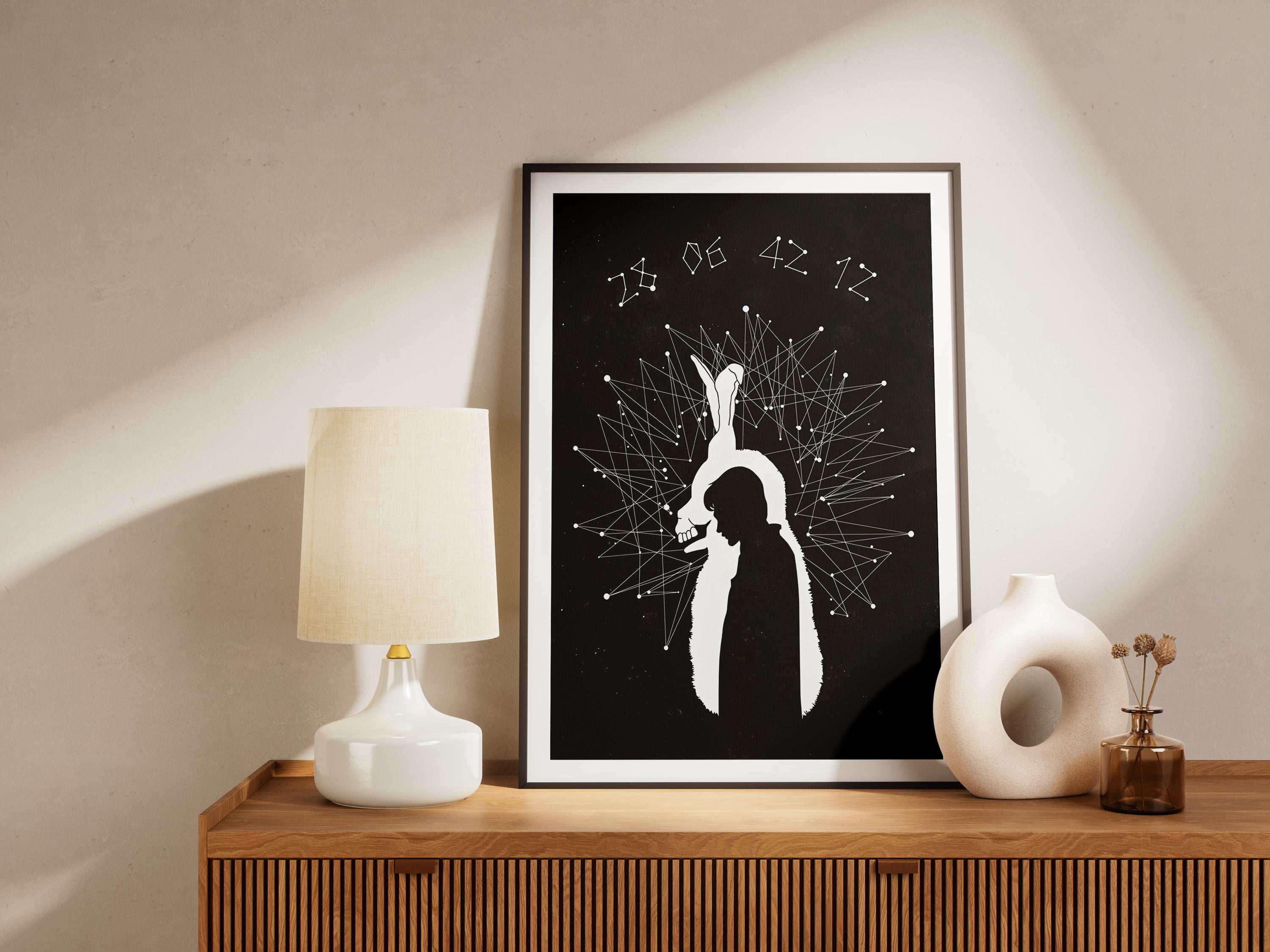 Poster Darko Poster Darko Minimalist Poster Darko Horror Poster Her Him ...