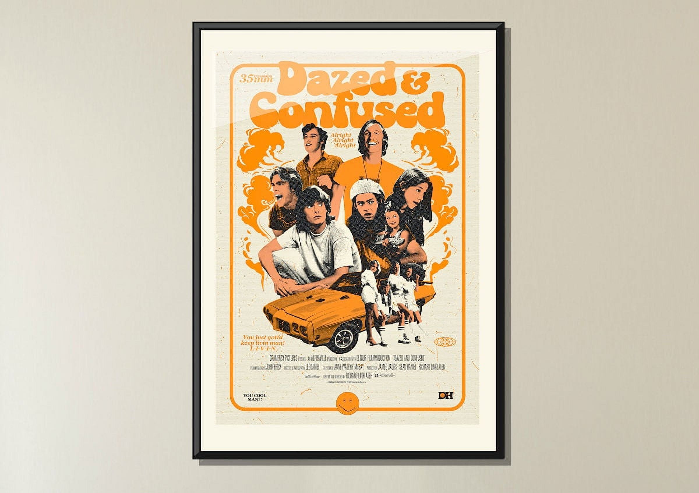 Poster Dazed Confused 90s! Limited Edition Print - Classic, Cult ...