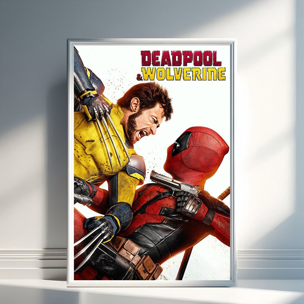 POSTER Deadpool & Wolverine Movie Poster/ Poster/ Wall Art Print For ...