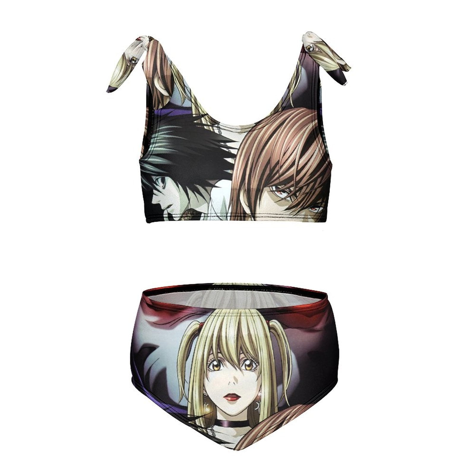 Poster Death Note Girls Swimsuits Set 2pcs Summer Holiday Bathing Suit ...