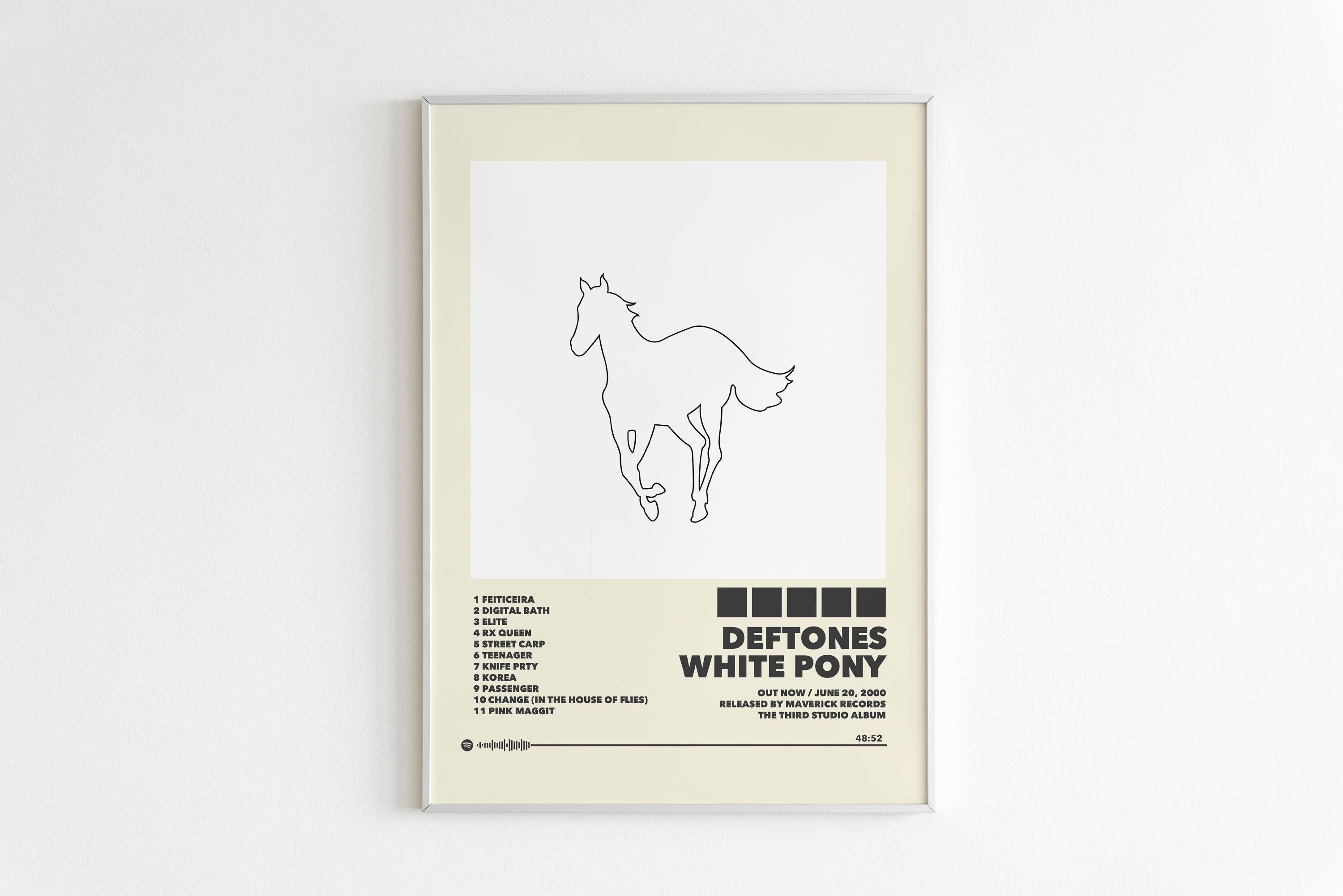 Poster Deftones Poster s / White Pony Poster , Album Cover Poster ...