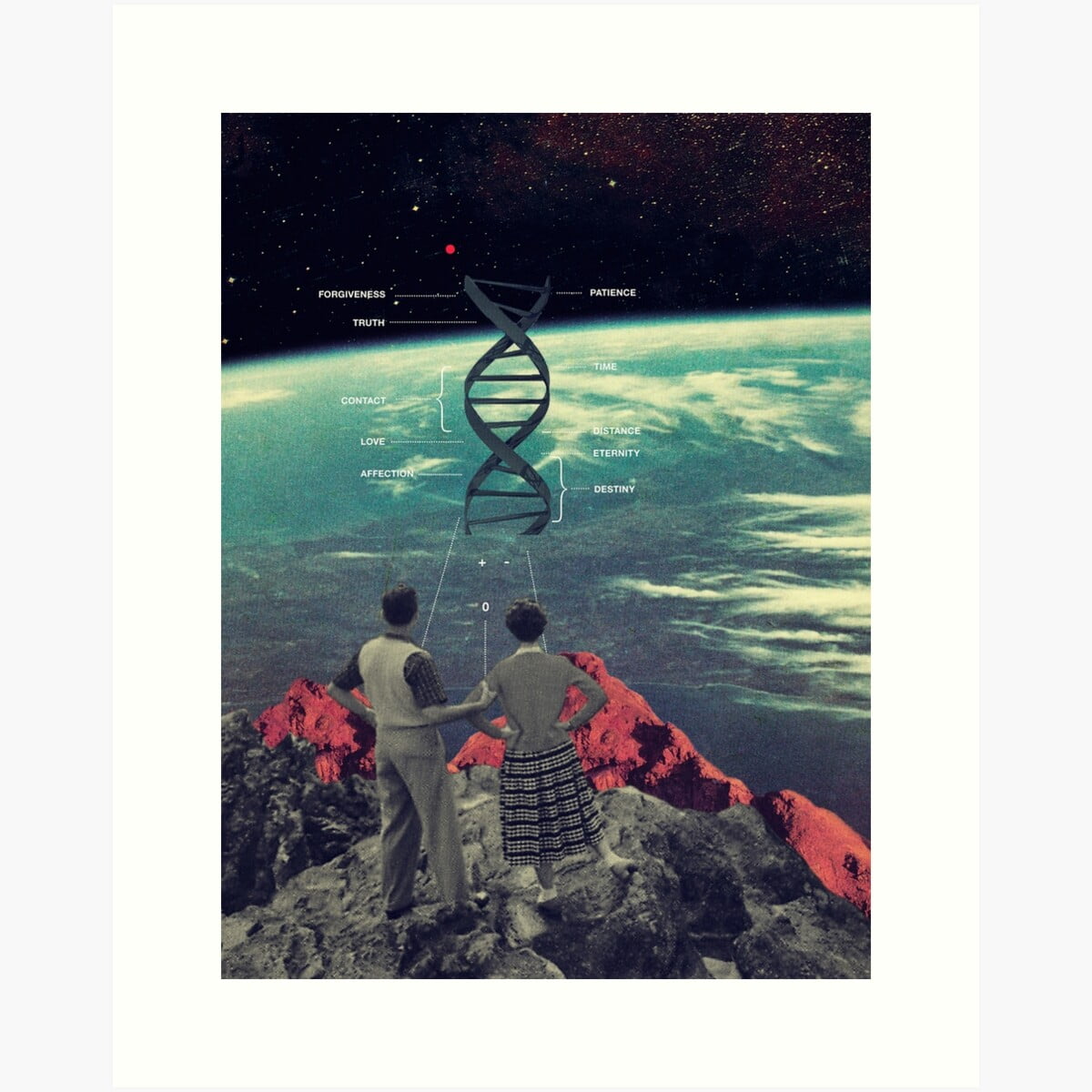 Poster Distance And Eternity Poster No Framed, 8x12 - Walmart.com